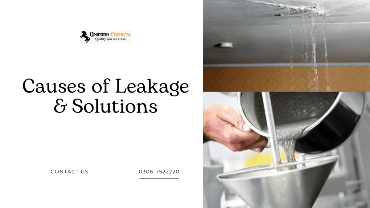 CAUSES OF LEAKAGE AND SOLUTIONS - Ultra Construction